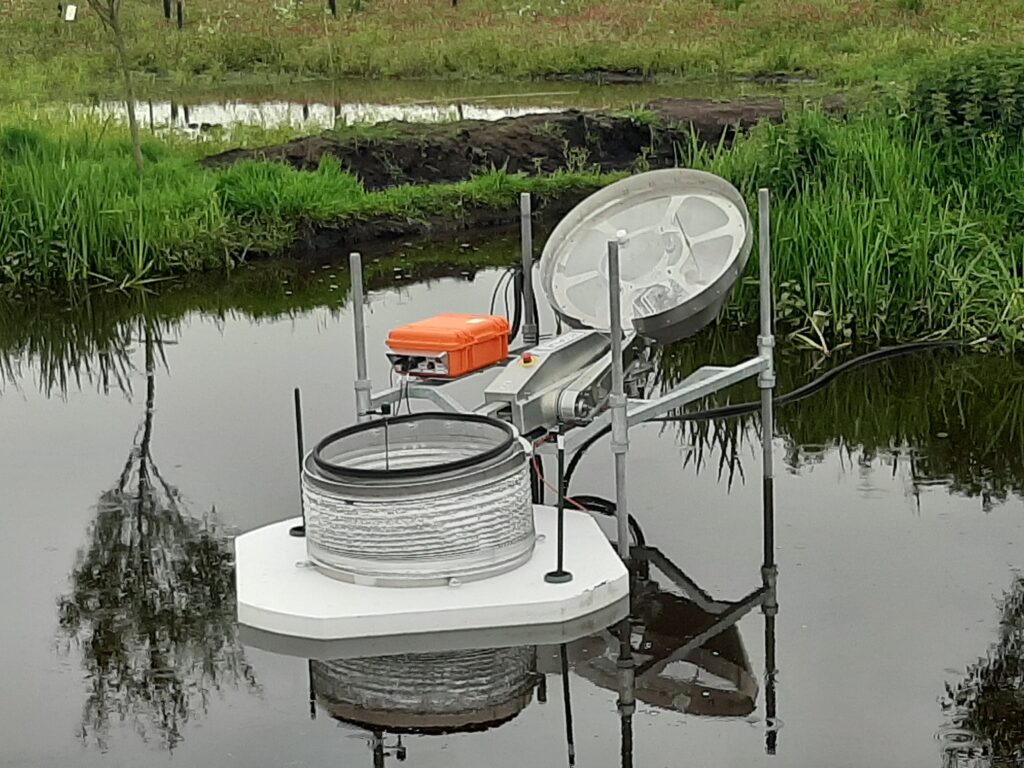 Floating automated ECOFluX chamber - DMR Equipment - dmr.eu