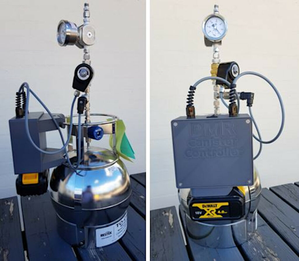 Intelligent canister controller - DMR Equipment - dmr.eu